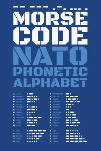 INTERNATIONAL PHONETIC ALPHABET NATO and Morse Code Chart Notebook: Graph Paper $22.43 - PicClick AU