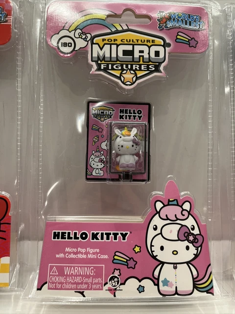 WORLD'S SMALLEST MICRO Figures HELLO KITTY Cosplay Unicorn Classic Lot ...