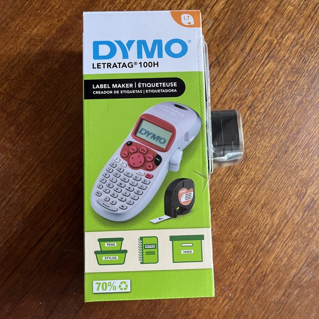 DYMO LETRATAG 100H Handheld Label Maker | ABC Keyboard Label Printer ...