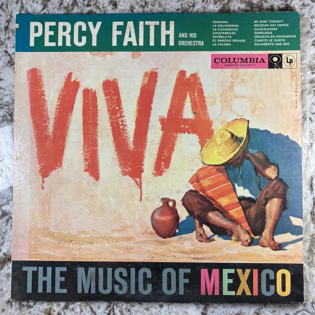 PERCY FAITH AND His Orchestra Viva: The Music of Mexico disco in vinile ...