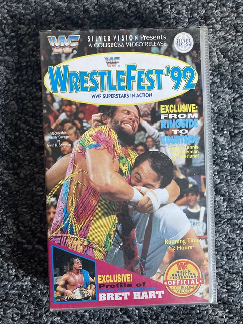 WWF - WRESTLEFEST '92 (VHS, 1993) WRESTLING VIDEO CASSETTE £7.00 - PicClick UK
