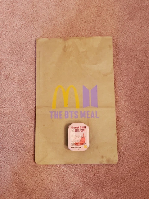 MCDONALDS BTS MEAL Limited Edition Bag & Sweet Chili Sauce K-Pop £9.64 ...
