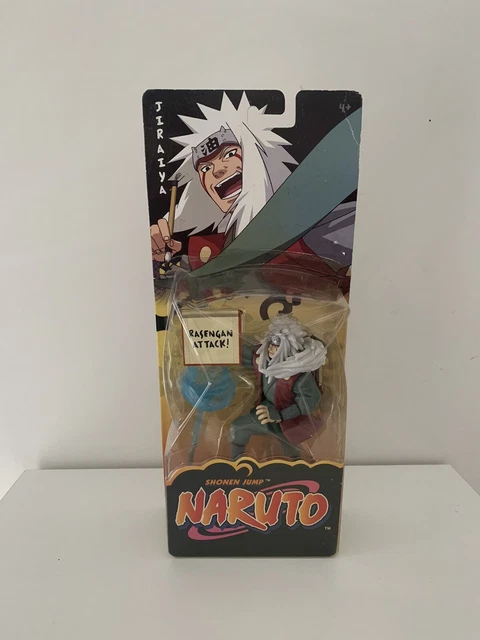 ORIGINAL 2002 SHONEN Jump Mattel Naruto Jiraiya Action Anime Figur Neu ...