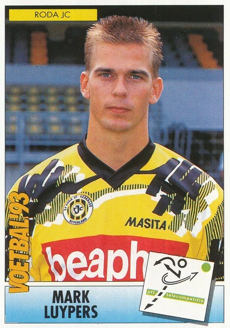 120 MARK LUYPERS ? Rookie Netherlands Roda.jc Sticker Panini Voetbal 1993 EUR 3,99 - PicClick FR
