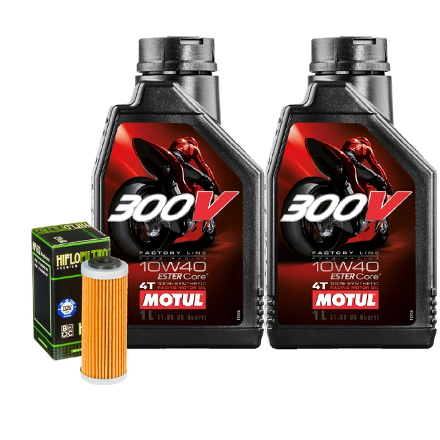 SET ENTRETIEN HUILE Motul 300V 10W40 + Filtre Pour Husqvarna Fc350 2015 EUR 89,70 - PicClick FR