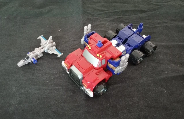 OPTIMUS PRIME WITH Over-Run Transformers Armada Autobot Action Figure ...