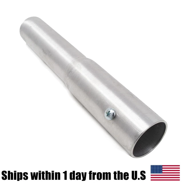 MALE POLE EXTENSION Ferrule for Fiberglass and Octagonal Wood Poles Z ...