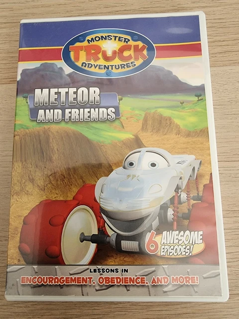 MONSTER TRUCK ADVENTURES Meteor and Friends DVD All Regions Kids Bible ...
