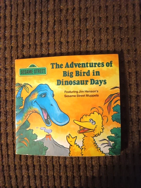 RANDOM HOUSE SESAME Street The Adventures of Big Bird in Dinosaur Days ...