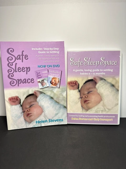 SAFE SLEEP SPACE DVD Book Step by Step Settling Guide Baby Help ...