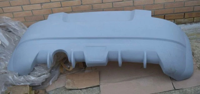 AUDI TT MK1 1.8T 3.2 V6 1998-2006 Diffuser Rear Bumper skin modified ...
