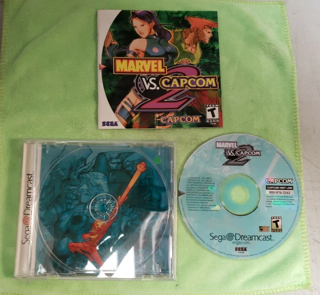 MARVEL VS. CAPCOM 2 (Dreamcast, 2000) Complete. $219.99 - PicClick CA