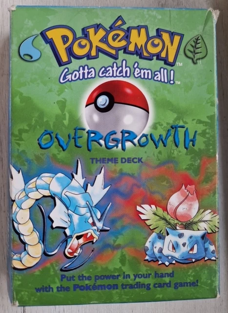 POKEMON BASE SET Overgrowth Theme Deck empty box EUR 10,00 - PicClick FR