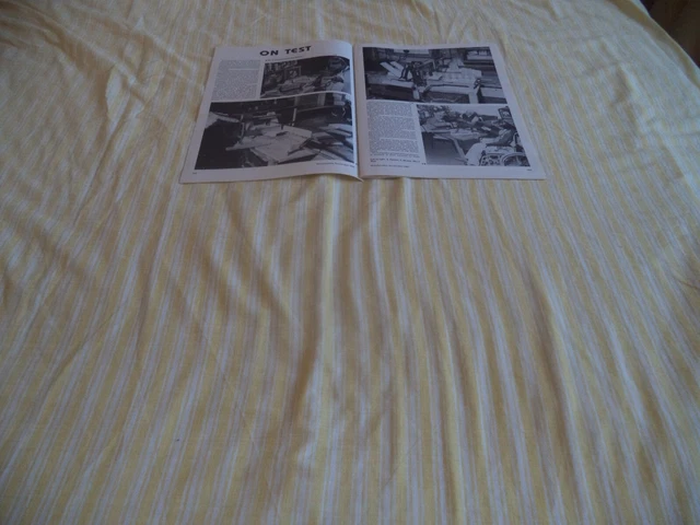 THE SWEDISH NOBEX saw test scarce vintage magazine article £8.00 ...
