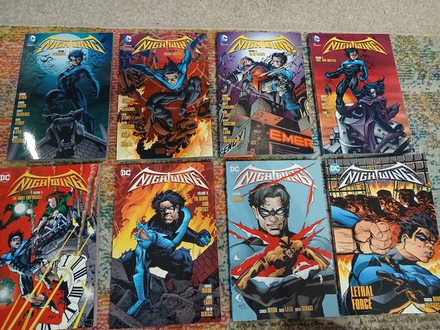 NIGHTWING VOLUME 1-8 Chuck Dixon Scott McDaniel TPB Lot Set DC Comics ...