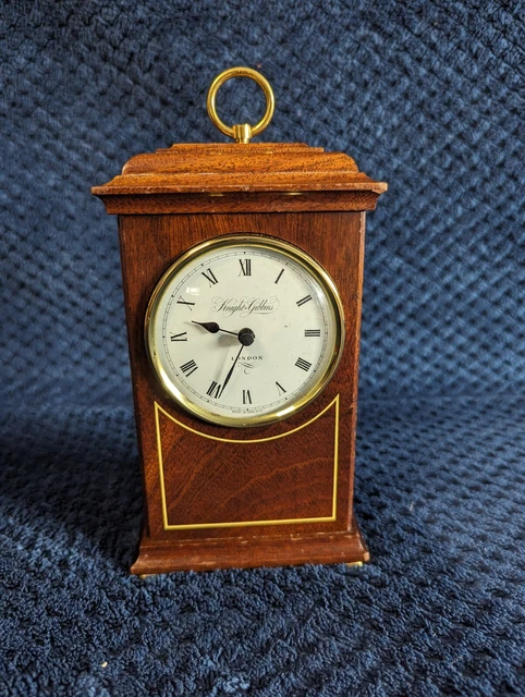 KNIGHT AND GIBBINS London Mantel Clock £45.00 - PicClick UK