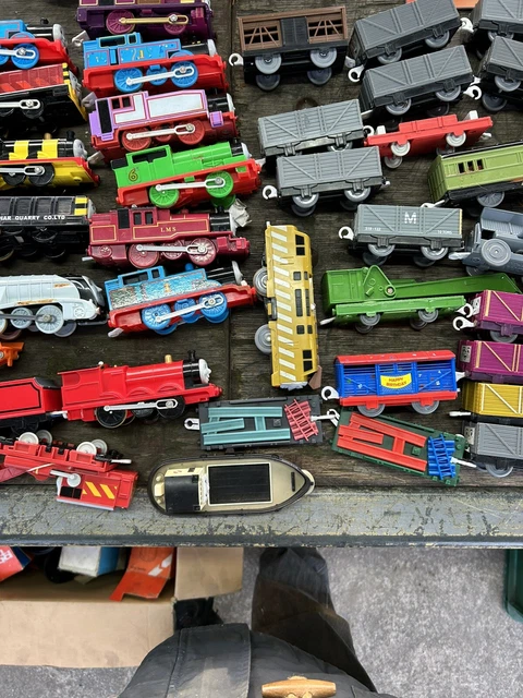 50 TONY Trackmaster Thomas The Tank Engine & Friends Trains Vtg Joblot ...