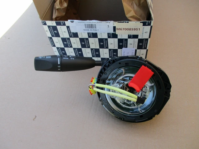 NEW GENUINE MASERATI Ghibli Wiper Switch Clock Spring 670085951 ...