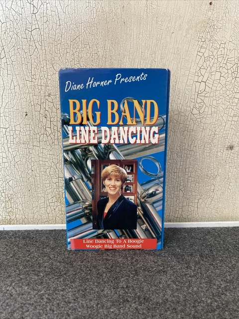 VINTAGE VHS TAPE Diane Horner Presents Big Band Line Dancing 1993 £3.90 ...