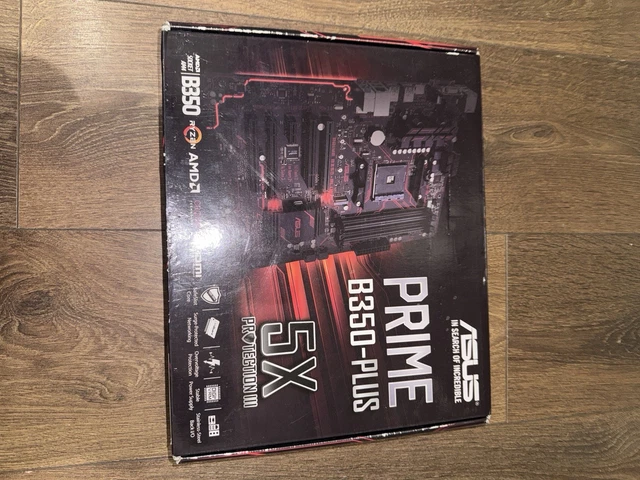ASUS PRIME B350-PLUS ATX AM4 DDR4 Motherboard with 32gb DDR RAM £63.08 ...