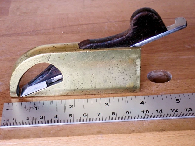VERY RARE, EARLY Joseph Marples and Sons Brass Bullnose plane £75.56 ...