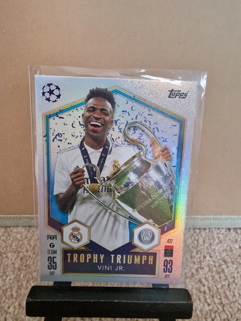 MATCH ATTAX 2024 2025 24/25 Vini Jr Vinicius Real Madrid Trophy Triumph ...