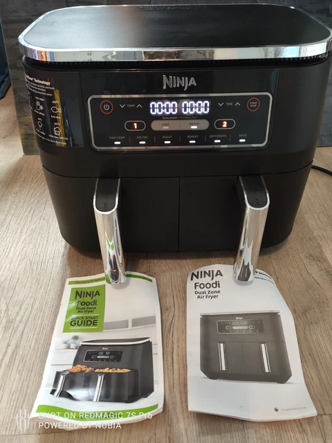 NINJA FOODI 7.6L Dual Zone Air Fryer - Grey (AF300UK) Read Description £94.95 - PicClick UK