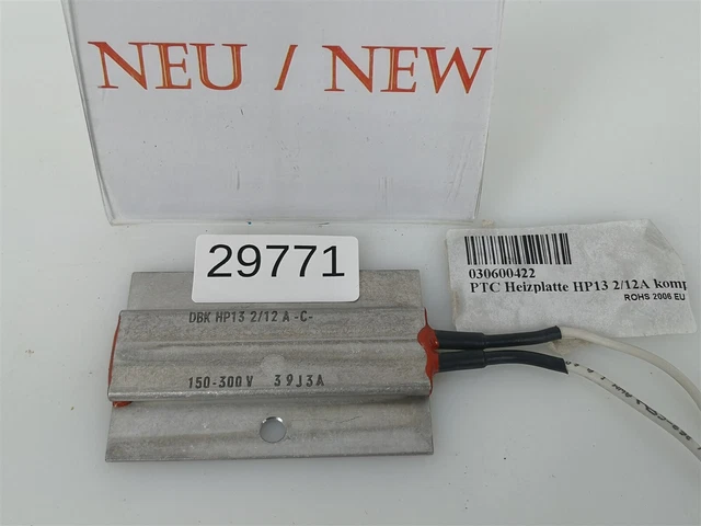 PFANNENBERG HP13 2/12 A 100-240V Ptc Plaque Chauffante 030600423 EUR 31 ...