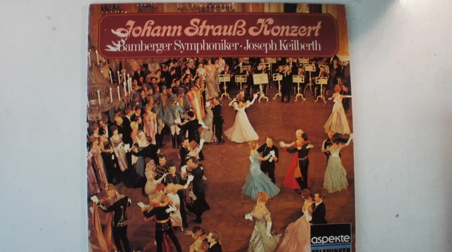 JOHANN STRAUSS KONZERT Bamberger Joseph Keilberth Telefunken 6.41306AH ...