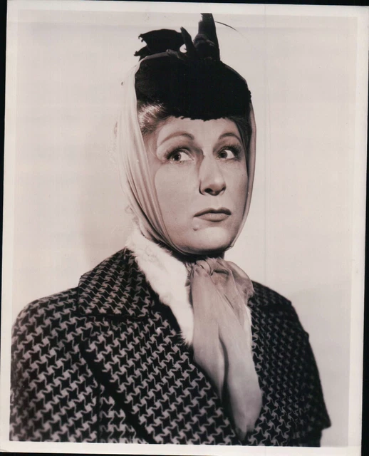 8X10 REPRODUCTION PHOTO Scène & Film Actrice Judith Anderson Dix Petit ...