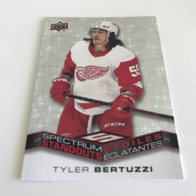 NHL CARD, TYLER Bertuzzi, Spectrum Standouts, Tim Hortons 2022-23 ...