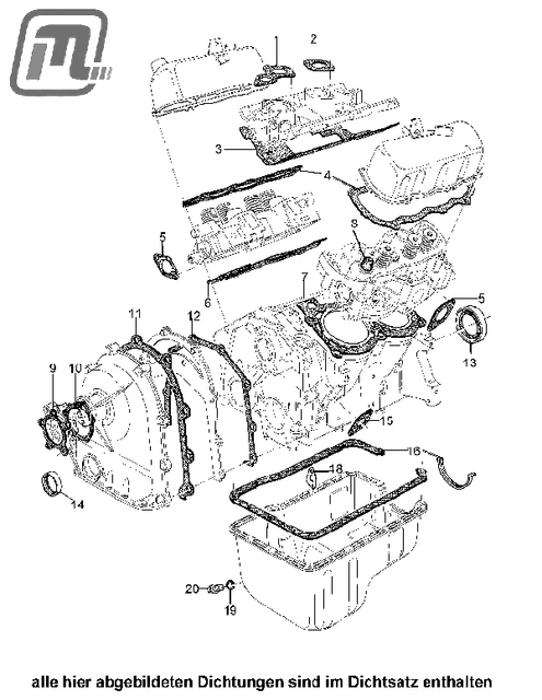 FORD TRANSIT MK1 11/67-12/70 Complete Engine Kit V4 1.3l £159.94 ...