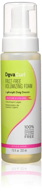 DEVACURL FRIZZ-FREE VOLUMIZING Foam 7.5oz-lightweight body booster $16. ...