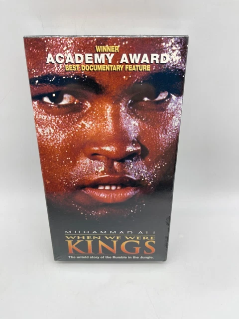 WHEN WE WERE Kings (VHS, 1997) Muhammad Ali Untold Story Of Ruble In ...