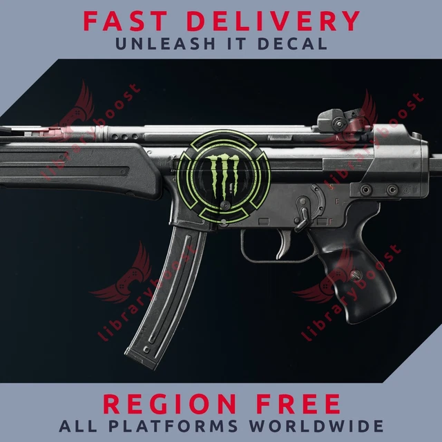 CALL OF DUTY Black Ops 6 - Unleash It Decal Weapon Vinyl - COD BO6 ...