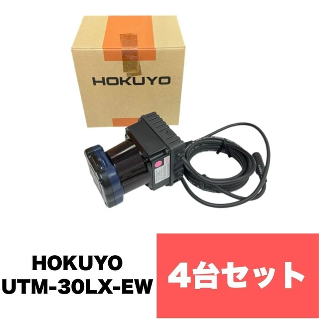HOKUYO UTM-30LX-EW SCANNING Rangefinder Lidar for Robotics 4Set $1,024. ...