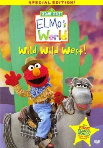 ELMO'S WORLD - Wild Wild West (DVD, 2001) Disc only $5.99 - PicClick CA