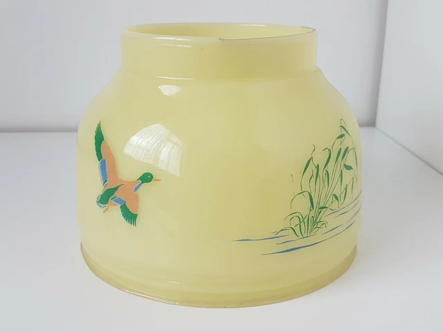 RARE TILLEY / Tilly Pressure Lamp Shade / Lampshade with duck design ...