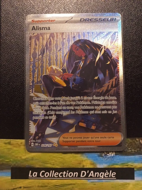 CARTE POKÉMON ALISMA Alt 226/197 EV3 Flammes Obsidiennes Fr Neuve EUR ...