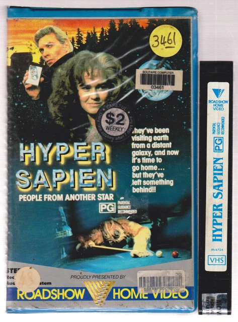 RARE VHS VIDEO Tape HYPER SAPIEN Big Box Clamshell Ex-Rental Roadshow £12.40 - PicClick UK
