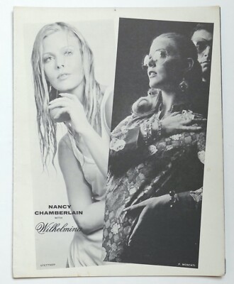 VINTAGE 1960S PLAYBOY Playmate Nancy Chamberlain Photo Portfolio Model ...