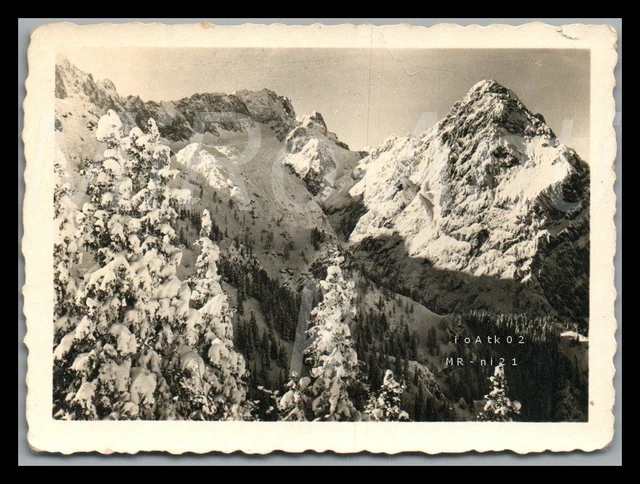FOTO WK2, NACHL. Fallsch.jäg. H.Kalischewsky, Alpen bei Garmisch c ...