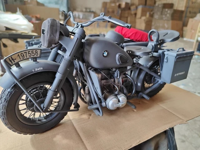 BMW R75 MÉTAL allemand BMW R75 moto militaire échelle 1/6 figurines articulées militaires EUR ...