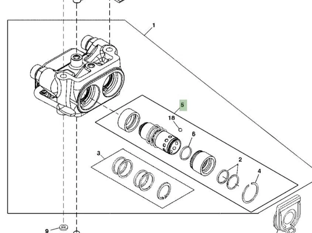 GENUINE JOHN DEERE Tractor Breakaway Coupler RE577560 £145.00 - PicClick UK