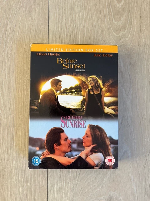 BEFORE SUNSET & Before Sunrise Limited Edition Box Set Collectors DVD ...