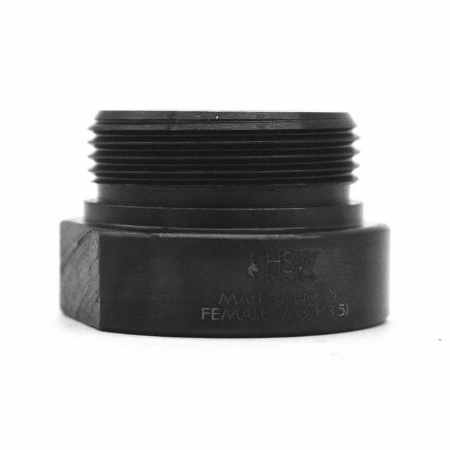 M40*2 MALE THREAD X M30*3.5 FEMALE THREAD Thread Adapter £29.31 ...