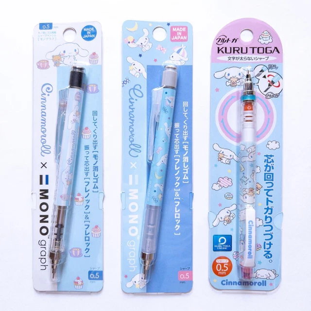CINNAMOROLL MECHANICAL PENCIL set of 3 #3f278f £105.95 - PicClick UK