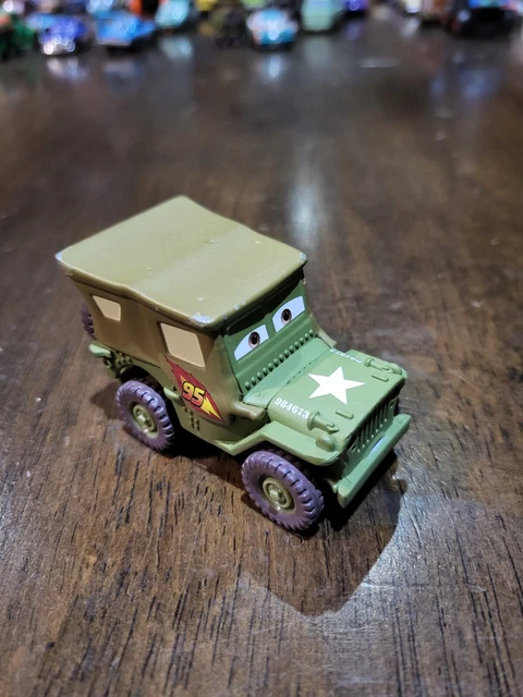 MATTEL DISNEY PIXAR Cars Sarge Race Team Sarge Used!!! $14.95 - PicClick AU