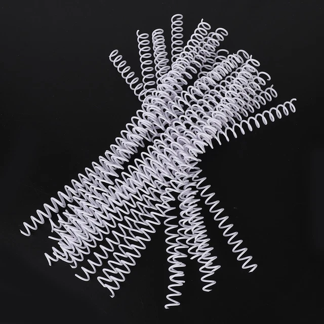 20PCS LOOSE LEAF Binding Ring Spring Spiral Rings For A4 Paper 11mm ...