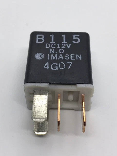 *GENUINE* MAZDA IMASEN 4 Blade 12V Relay Black B115 / 4G07 £5.95 ...